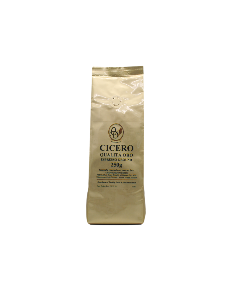 Cicero Gold Ground Coffee Creamy Blend (250g) - Cicero's