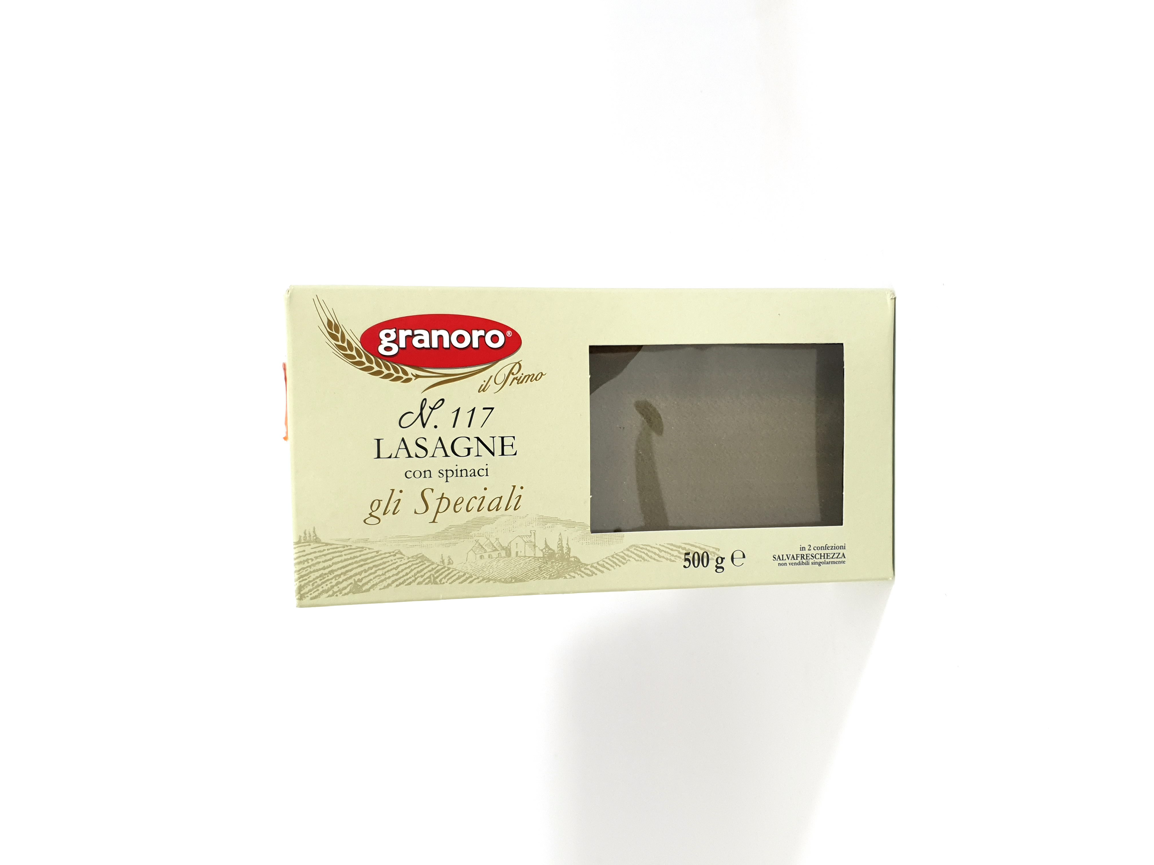 Granoro No.117 Lasagne with Spinach (500g) - Cicero's