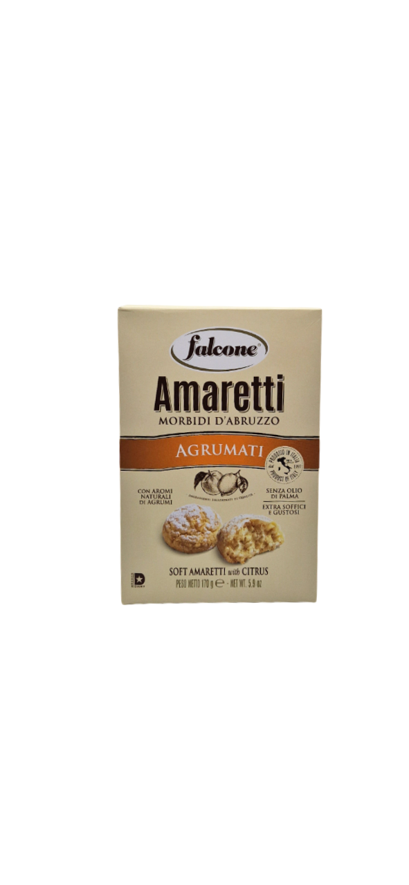 Falcone Soft Amaretti with Citrus 170g - Cicero's